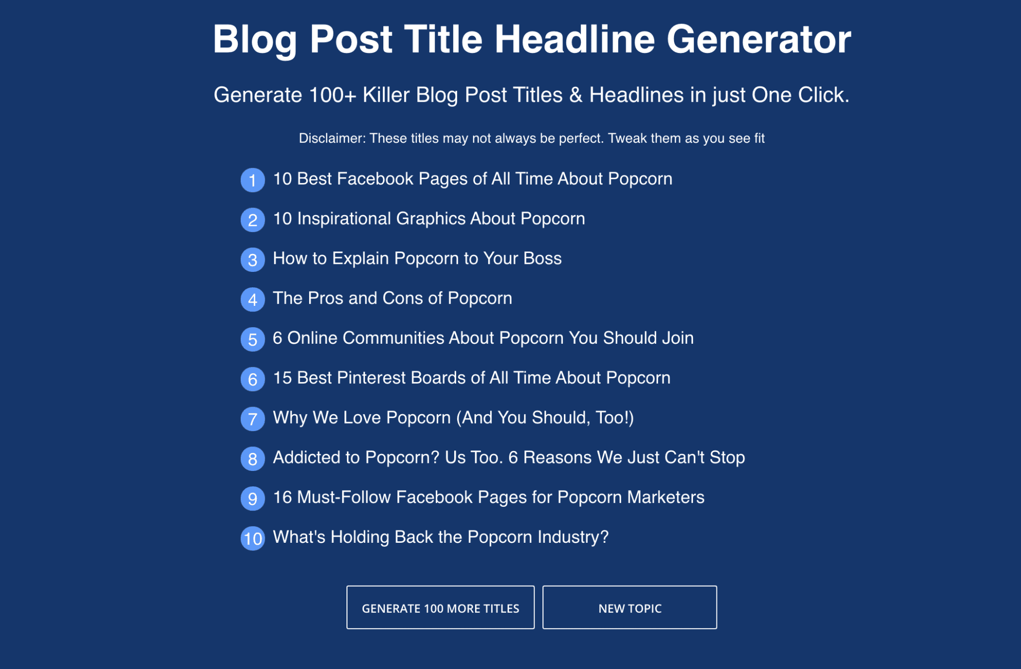 10 Amazing Headline Generator Tools