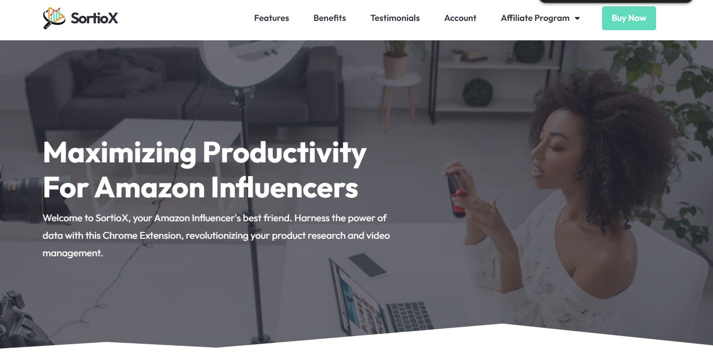 SortioX Review 2024: Essential Tool for Amazon Influencers